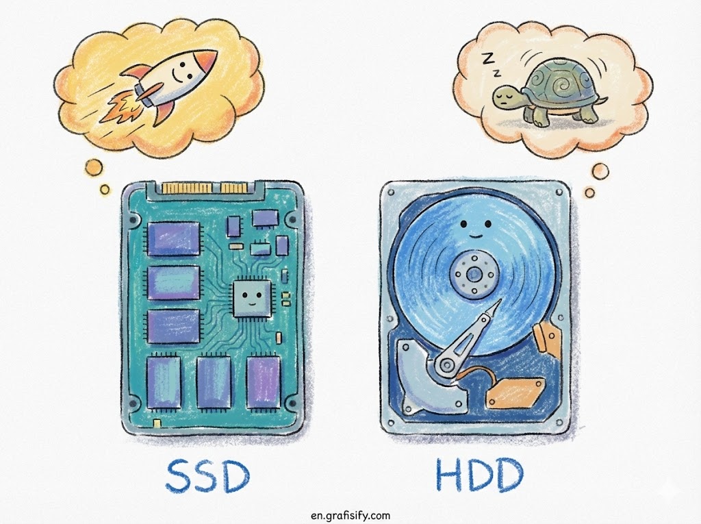 7 Key Differences Between SSD vs HDD and Which Drive Fits Your Needs ...
